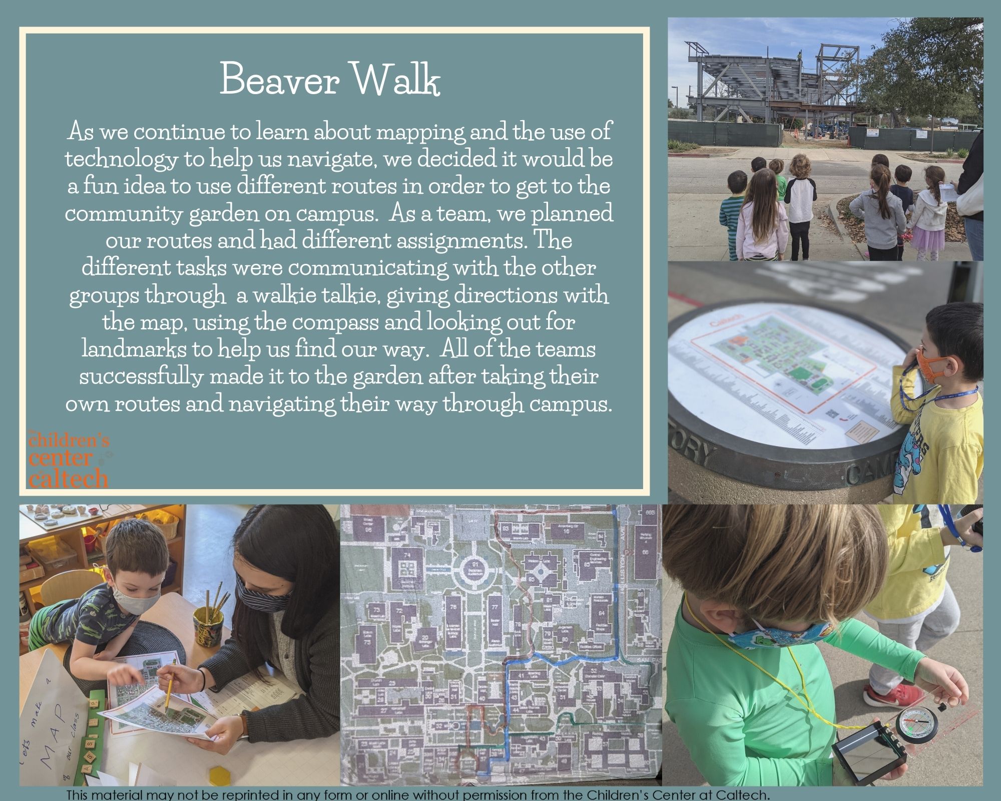 Beavers Photo Reflection Pages | Children's Center at Caltech