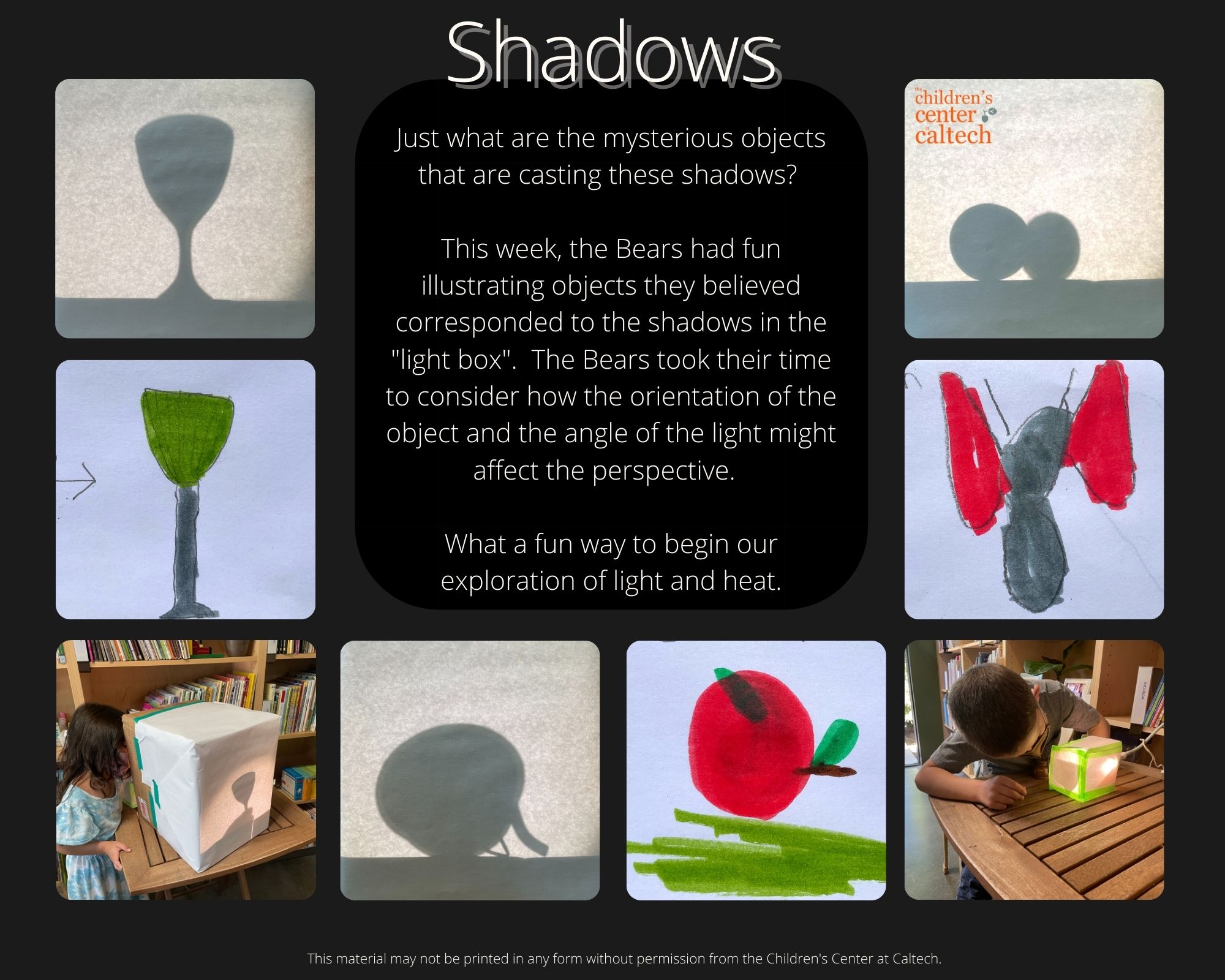 Beavers Photo Reflection Pages | Children's Center at Caltech